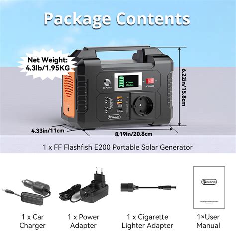 Flashfish E W Portable Power Station