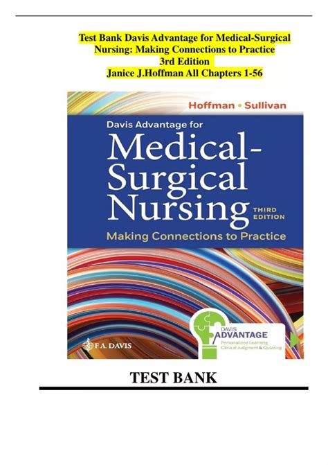 Test Bank Davis Advantage For Medical Surgical Nursing Making