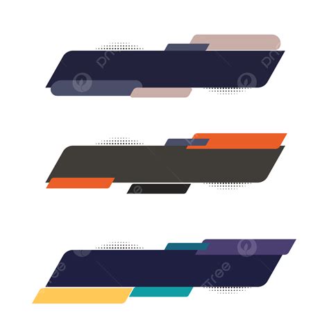 Tag Shape Clipart Png Images Colorful Text Shape Box Tag Banner