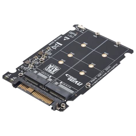 M 2 SSD To U 2 Adapter 2in1 M 2 NVMe And SATA Bus NGFF SSD To PCI E U