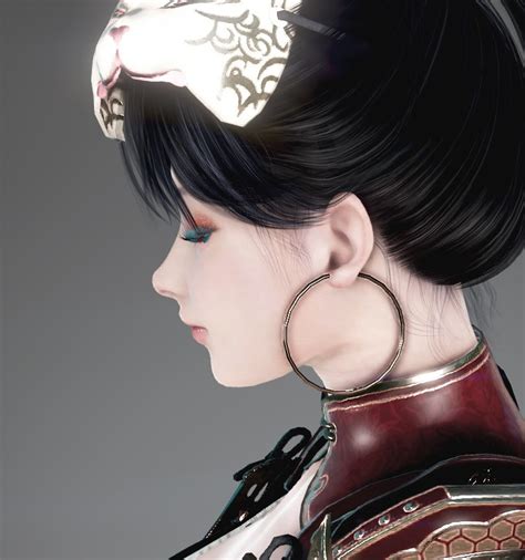 有個女忍站著睡著了 Kunoichi Beauty Album Garmoth BDO Companion