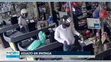 MG Inter TV 2ª Edição Vales MG Assaltantes roubam R 4 mil de