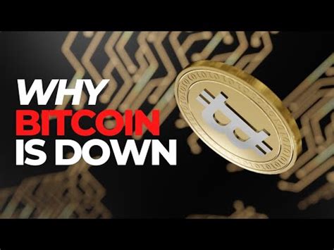 Why Is Bitcoin Going Down Today Crypto And Metaverse News YouTube