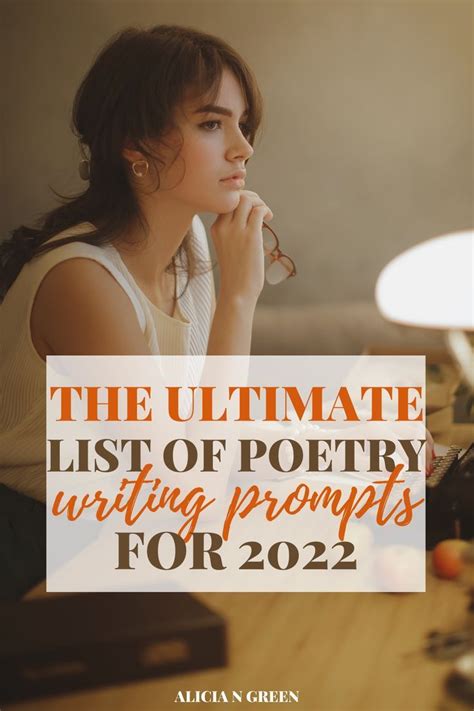 The Ultimate List Of Poetry Writing Prompts For