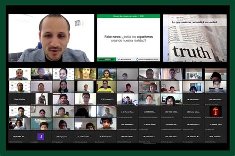 Estudiantes De 2do De Secundaria Reciben Charla Sobre Las Fake News