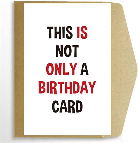 Amazon Funny Birthday Card For Boyfriend Sexy Bday Card From