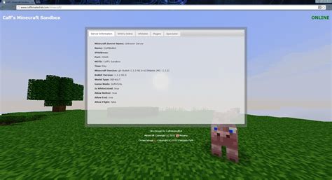 Info Service Pages Websocketservices Bukkit Plugins Projects
