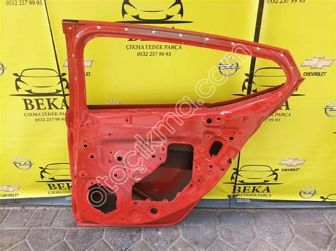 OPEL ASTRA K SAĞ ARKA KAPI KIRMIZI ÇIKMA ORJİNAL YEDEK PARÇA ürü Çıkma