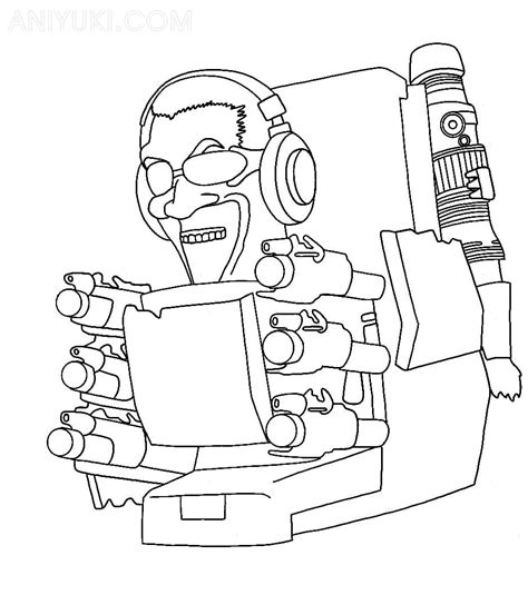 Dibujos De Skibidi Toilet Para Colorear AniYuki