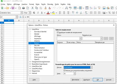 Libre Office Changer La Police Par D Faut D Finitivement