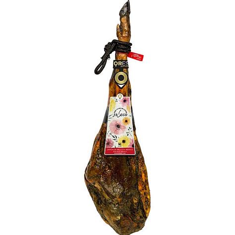 Flor sierra de jabugo Jamón de bellota ibérico 50 raza ibérica pieza 8