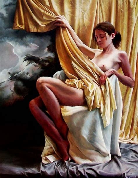Pintura Moderna y Fotografía Artística Desnudo Artístico del Día