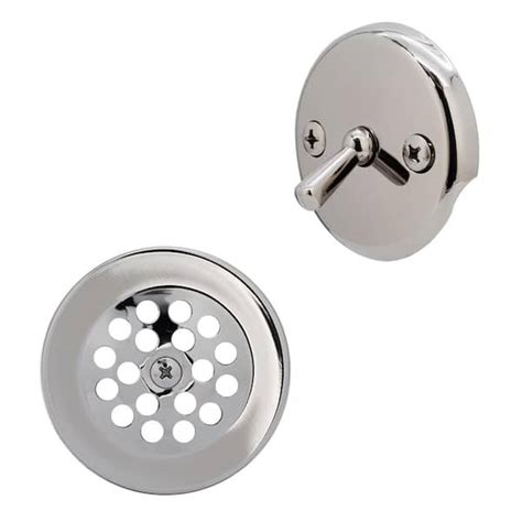 Westbrass 3 1 8 In Trip Lever Tub Trim Set With 2 Hole Overflow