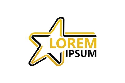Vetor De Design De Modelo De Logotipo Estrela Vetor Premium