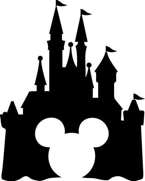 Mickey Disney Castle Svg Dxf Jpeg Etsy Uk