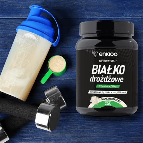 Enkioo Białko drożdżowe wegańskie 700g Produkty Enkioo Suplementy