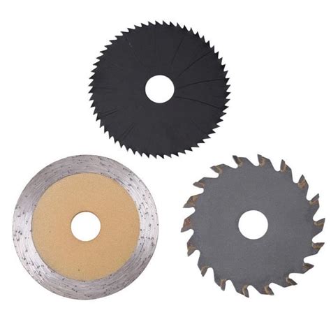 Disque de coupe en bois en métal 3pcs 54 8mm Mini Lame de Scie