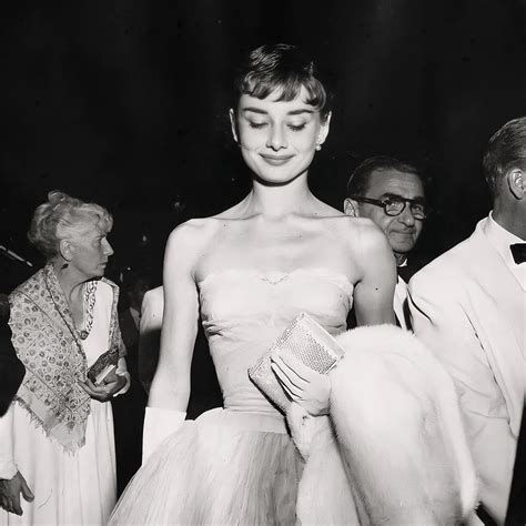 Rare Audrey Hepburn On Instagram Audrey Hepburn Atteding A Benefit