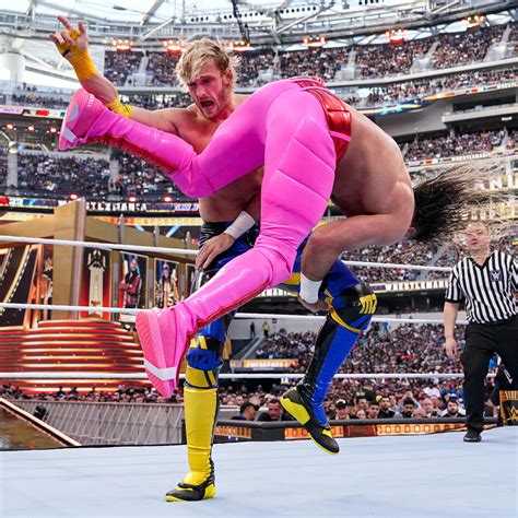 Seth Freakin Rollins Vs Logan Paul Wrestlemania Night 1 April