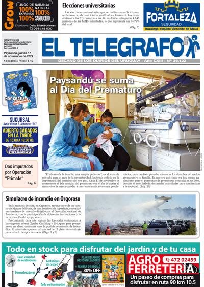 Edición 17 11 2022 Diario El Telégrafo