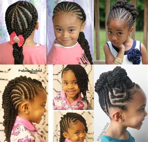 19 Coiffure Petite Fille Tresse Africaine Le Dernier