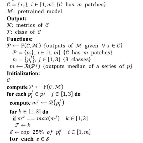 algorithm 1 multi classification based on active fine‐tuning method download scientific diagram