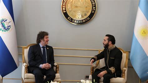 Nayib Bukele visitará la Argentina y se reunirá con Javier Milei