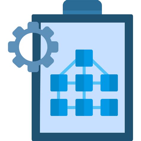 Organization Chart Generic Flat Icon