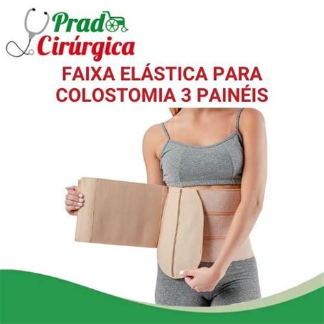 Faixa El Stica Pain Is P Colostomia Hidrolight Campinas