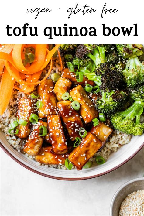 TOFU QUINOA BOWL Is The Ultimate Meatless Dinner Recipe It S Both