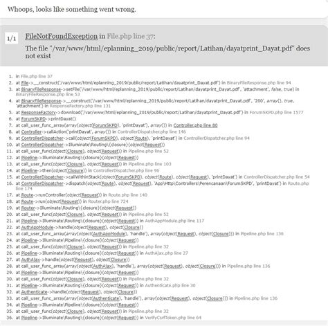 FileNotFoundException The File Does Not Exist Issue 28477