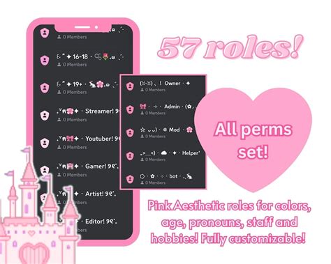 Pink Aesthetic Discord Server Bundle With Emotes Discord Server