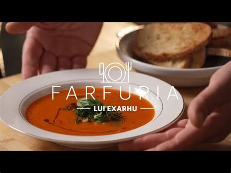 Farfuria Lui Exarhu Supa Crema De Ardei Copt Si Rosii Youtube