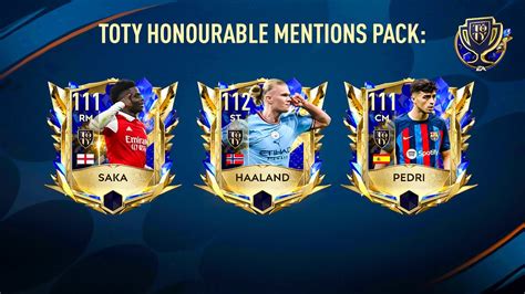 I Packed TOTY Honourable Mention Saka Pedri And More Huge