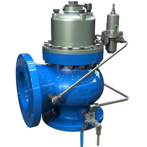 Válvula de alivio para agua WW 83Q BERMAD CS Ltd de alta presión