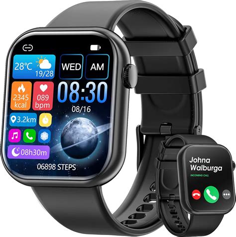Smartwatch Uomo Donna Rispondi Effettua Chiamate 1 85 Schermo