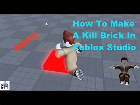 How To Make A Kill Brick In Roblox Studio Youtube