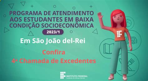 Campus São João del Rei convoca candidatos excedentes para Programa de