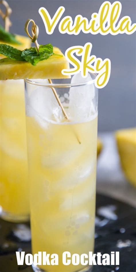 Vanilla Vodka Drinks Artofit