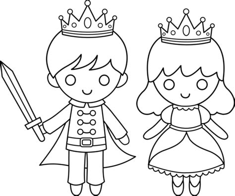 Coloriage Prince 105873 Personnages Dessin à colorier Coloriages