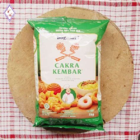 Jual Tepung Terigu Cakra Kembar Bogasari 1kg Tepung Terigu Roti Dan Mie