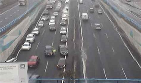 Accidente múltiple en la TF 5 a la altura de Padre Anchieta