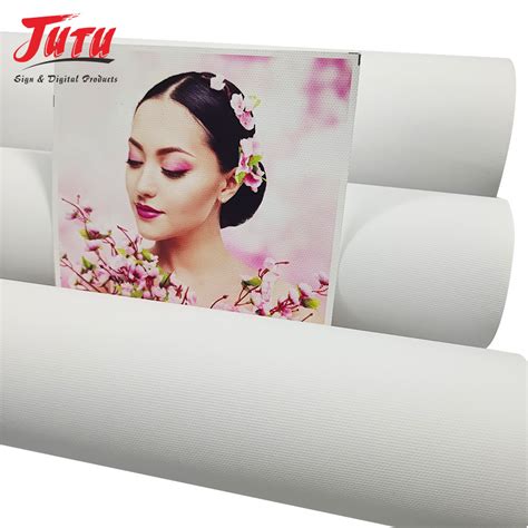 Jutu Inkjet Painting Water Based White Substrate For Solvent Printing