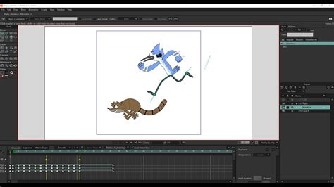 Moho Animation Mordecai And Rigby Regular Show Rigs YouTube