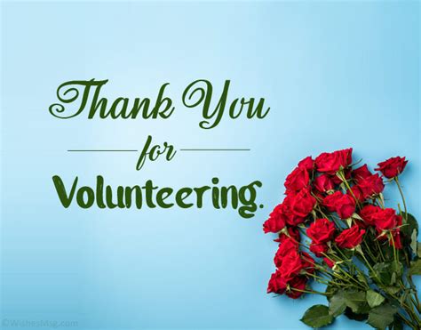 100 Thank You Messages And Quotes For Volunteers WishesMsg