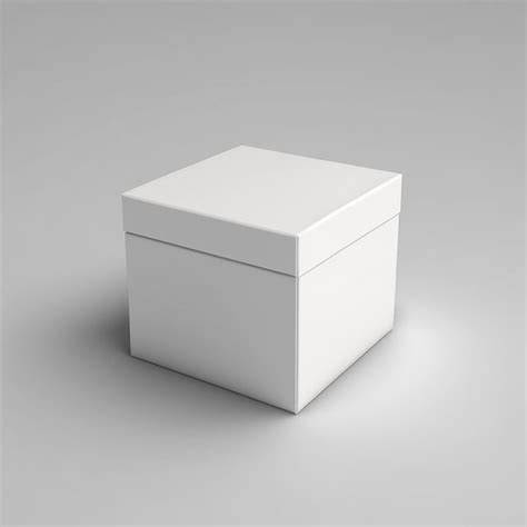 Una Caja Blanca Con Una Tapa Que Dice Soy Un Gran Jefe Foto Premium