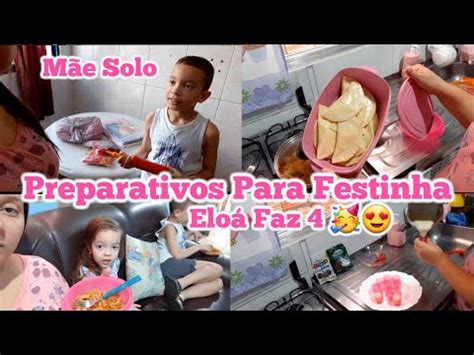 MUITA CORRERIA PREPARATIVOS PARA FESTINHA EM CASA Tema Princesas