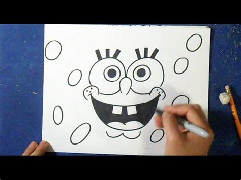 C Mo Dibujar A Bob Esponja How To Draw Spongebob Youtube