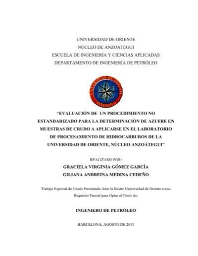 Universidad De Oriente Ri Bib Udo Edu Ve Universidad De