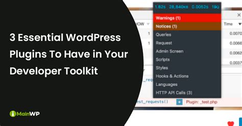 Useful WordPress Developer Plugins For Your Site MainWP WordPress